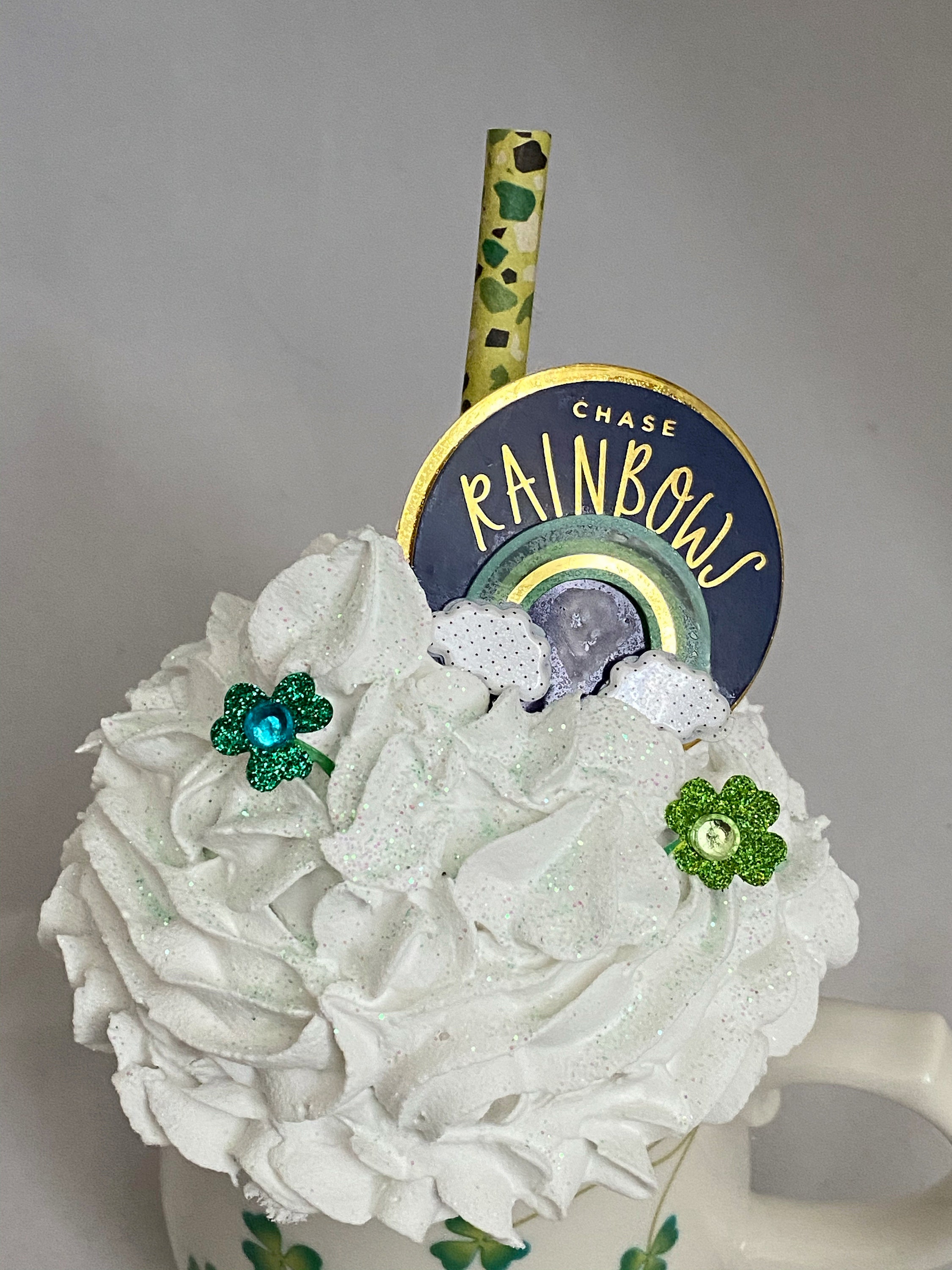 Faux Mug Topper Faux Whip Cream Whipped Topper Prop Tiered | Etsy