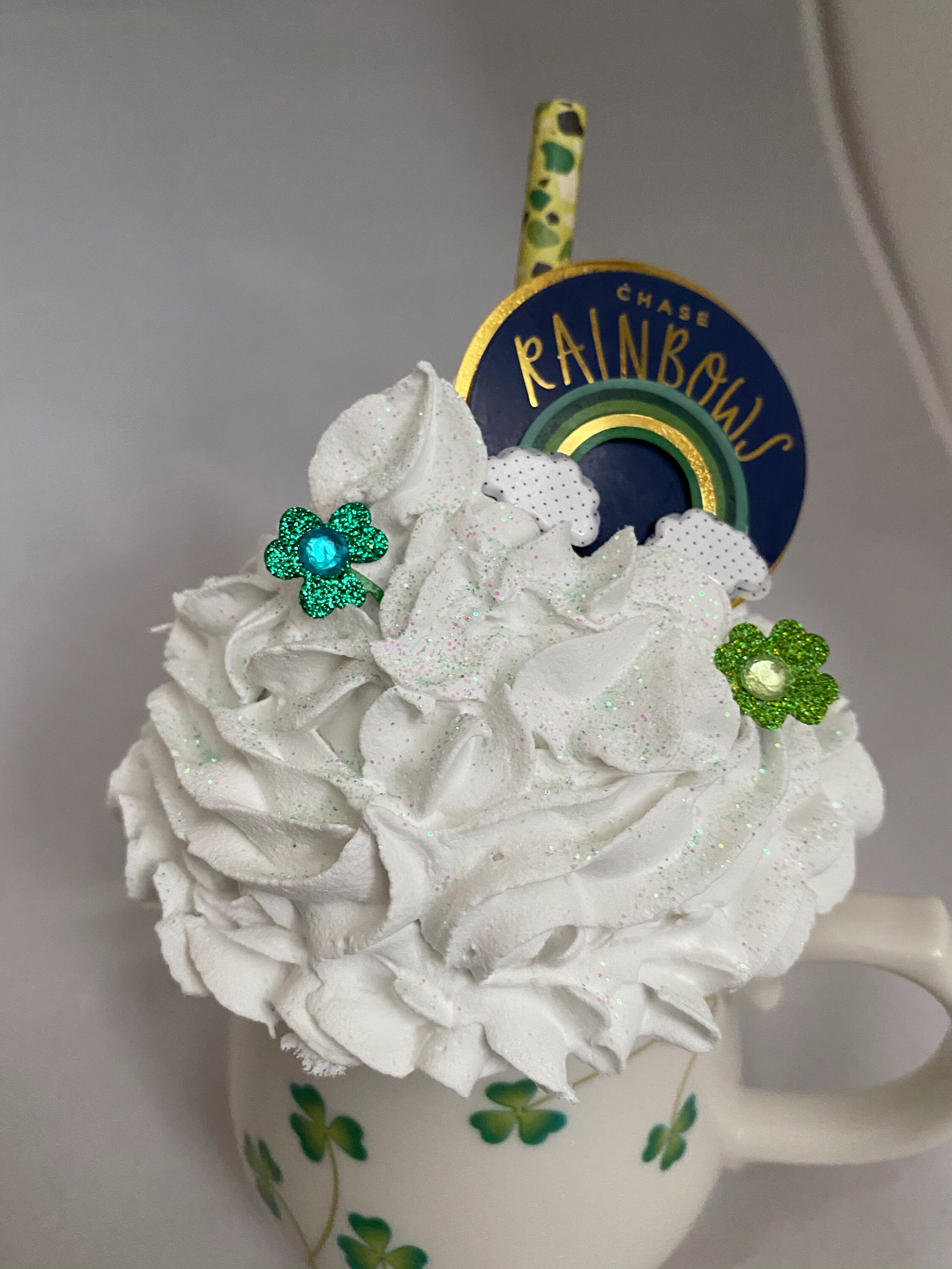 Faux Mug Topper Faux Whip Cream Whipped Topper Prop Tiered | Etsy
