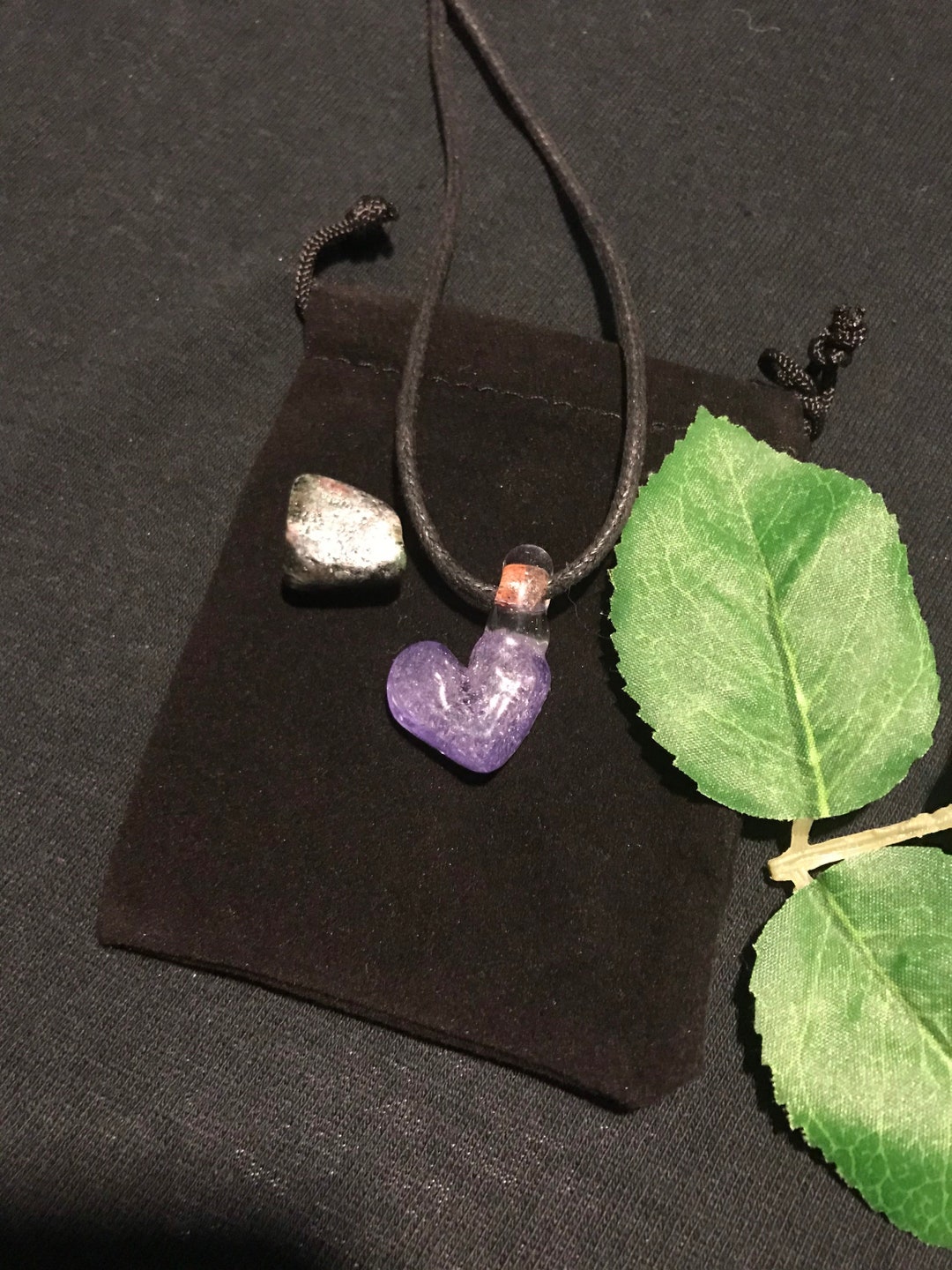 Cremation Glass Ash Memorial Pendant Heart Design - Etsy