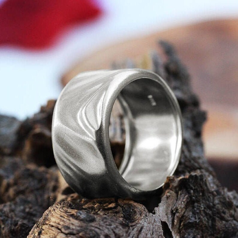 Wedding Bands Women Wide Wedding Band Wedding Rings Women - Etsy