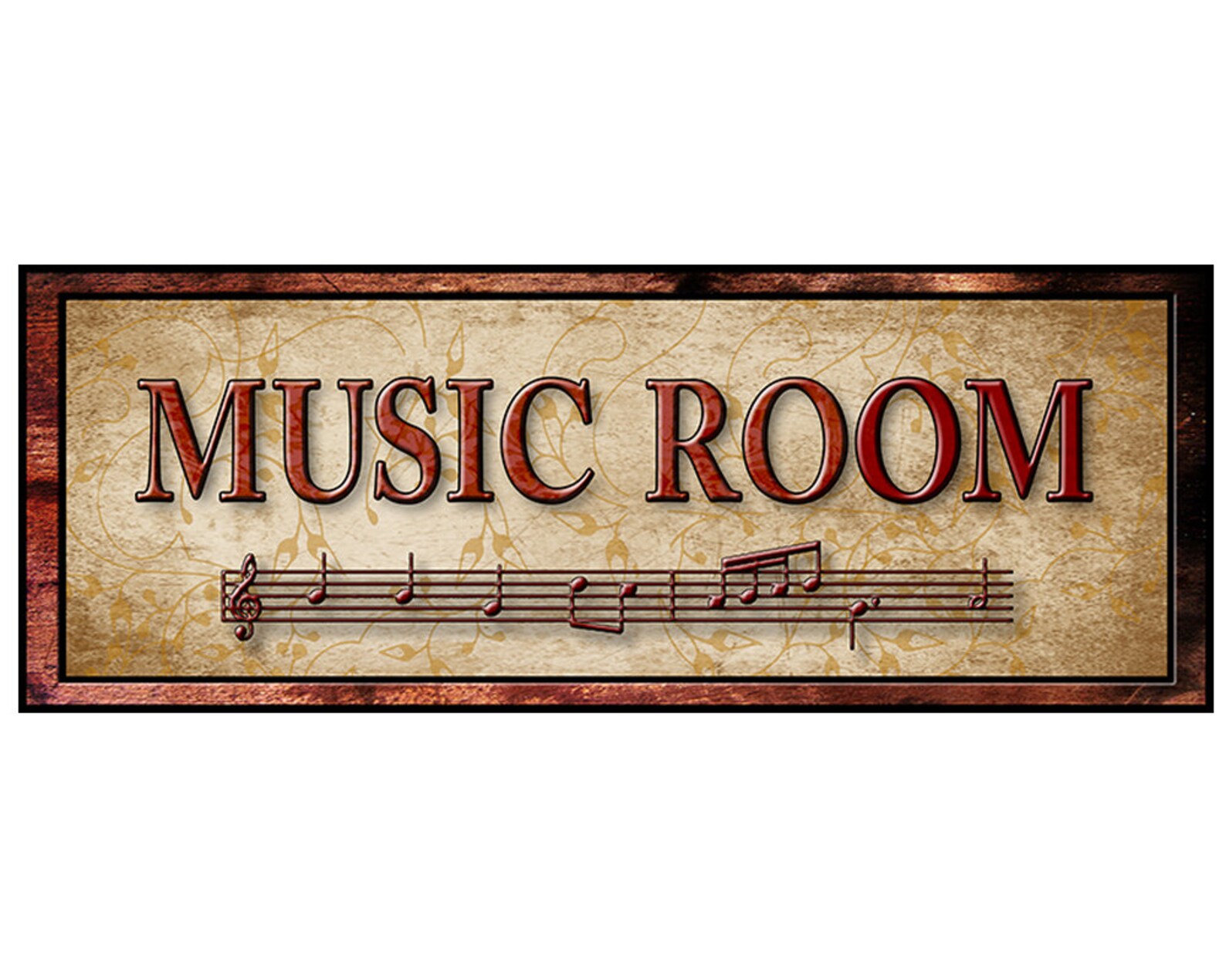 Music Room Sign Fine Art Decor For Your Home school Hotel or | Etsy