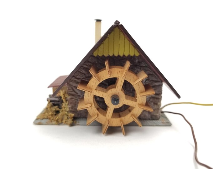 Miniature Water Mill Germany Electric Mechanical Vintage Toggili Faller ...