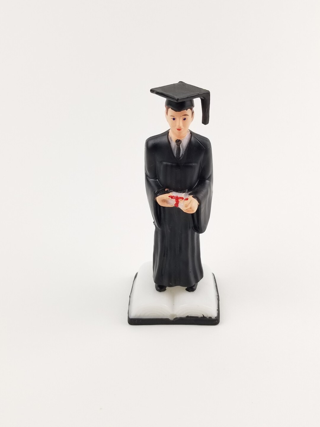 Graduation Plastic Cake Topper Boy Brown Hair Graduate Hong Kong ...