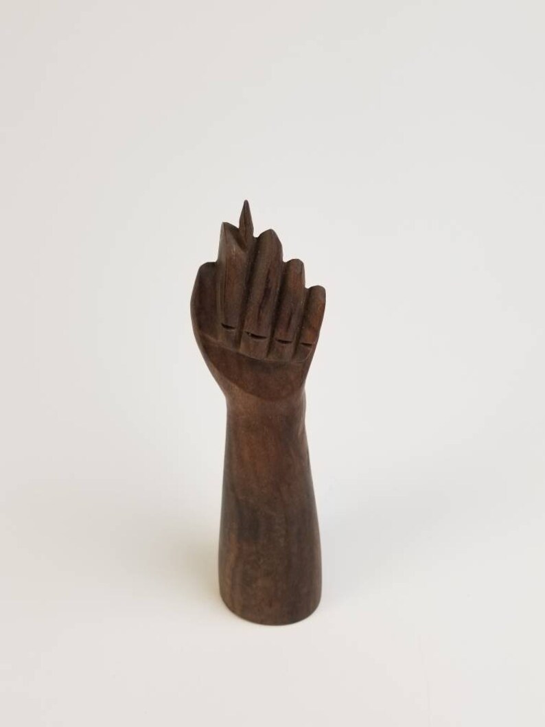 Vintage Brazilian Cherry Wood Mano Fico Figa Hand Fist - Etsy