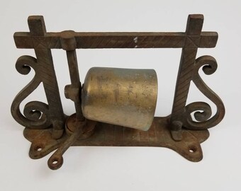 Brass Pull Chain Bell - Etsy