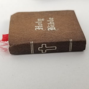 Miniature Real Taper Candles Antique Lantern Hand Dipped Holy Bible ...