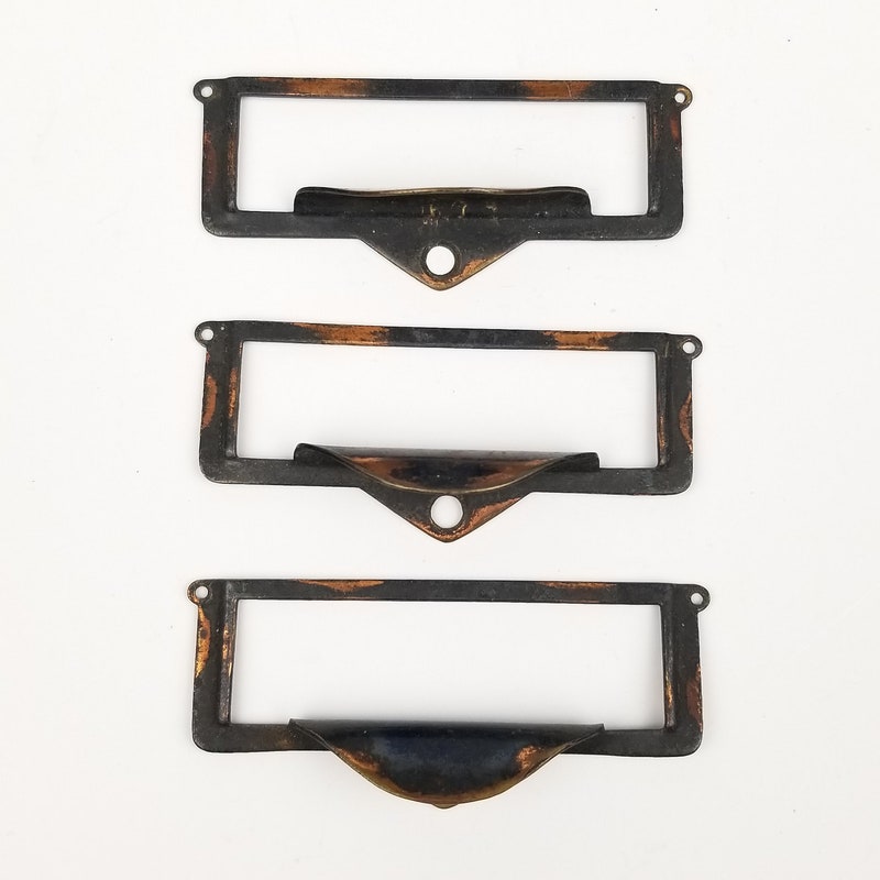 Label Drawer Pull - Etsy