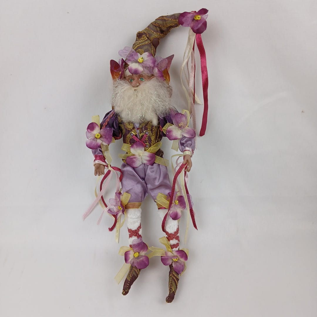 Mark Roberts May Flower Fairy Pixie Elf Figurine Spring Decoration 11 ...