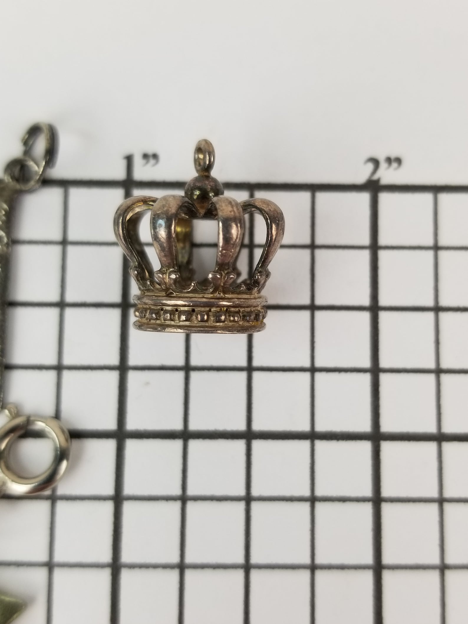 Charms for Bracelet Crown Virgo Pen Pal Envelope Snail Mail Silver ...
