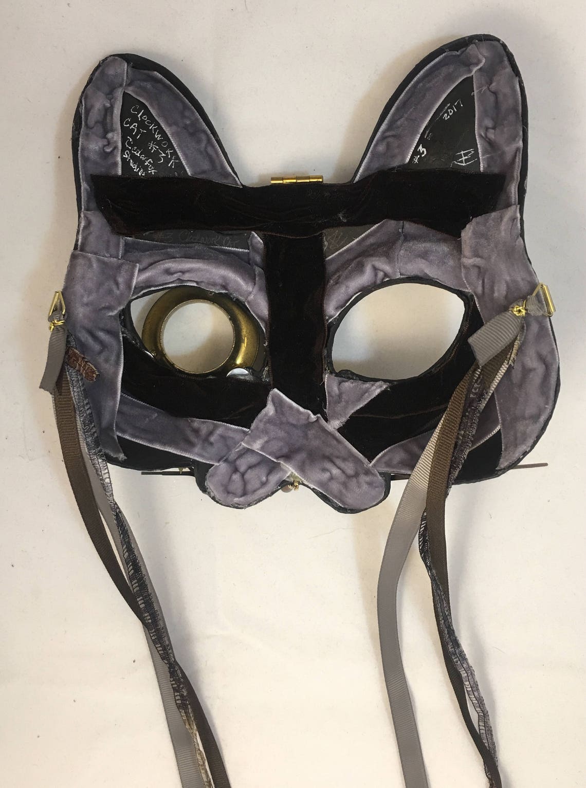 Cat Mask Steampunk Costume clockwork Cat 3 - Etsy