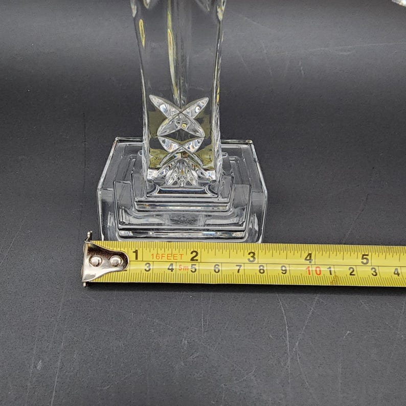 Waterford Crystal Religious Standing Cross 8 Glass Spiritual Faith Gift ...