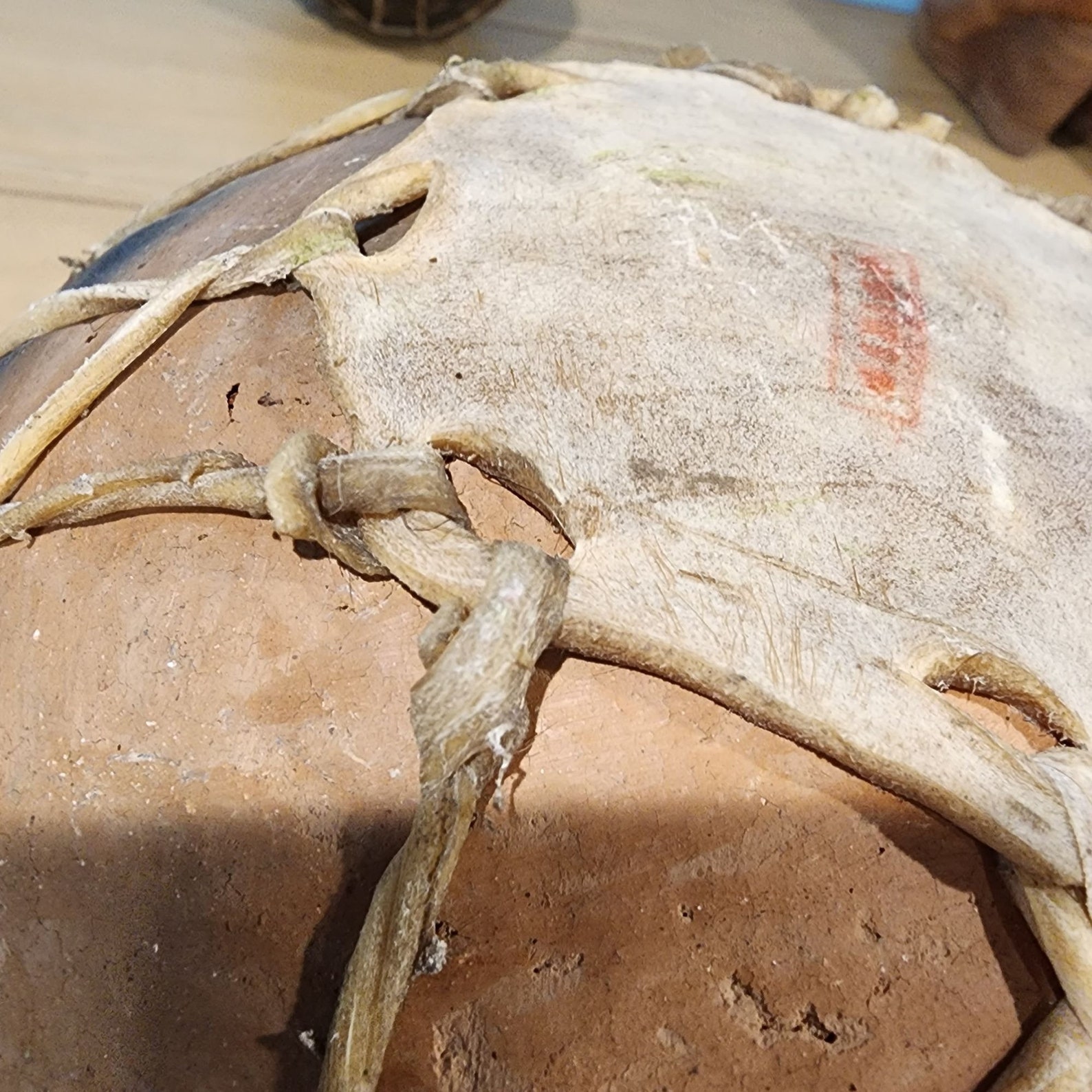 Mexican Tarahumara Pinch & Coil Fired Clay Pottery Handcrafted, Sinew ...