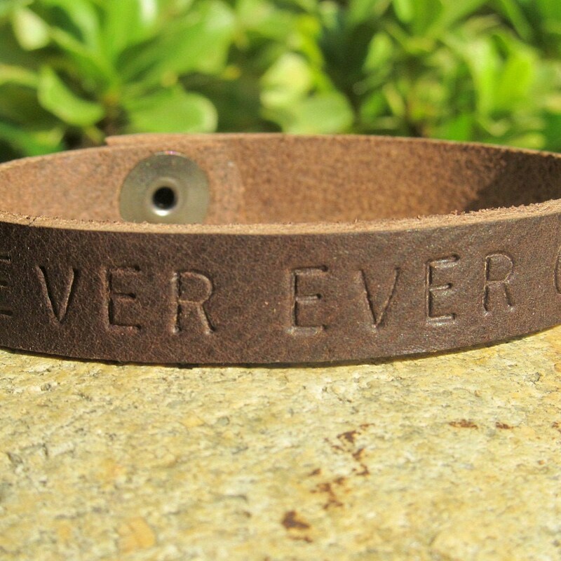 Embossed Bracelet - Etsy