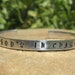 Hand Stamped Metal Cuff - Scroll Font or Type - Women - 14 Gauge Pure ...