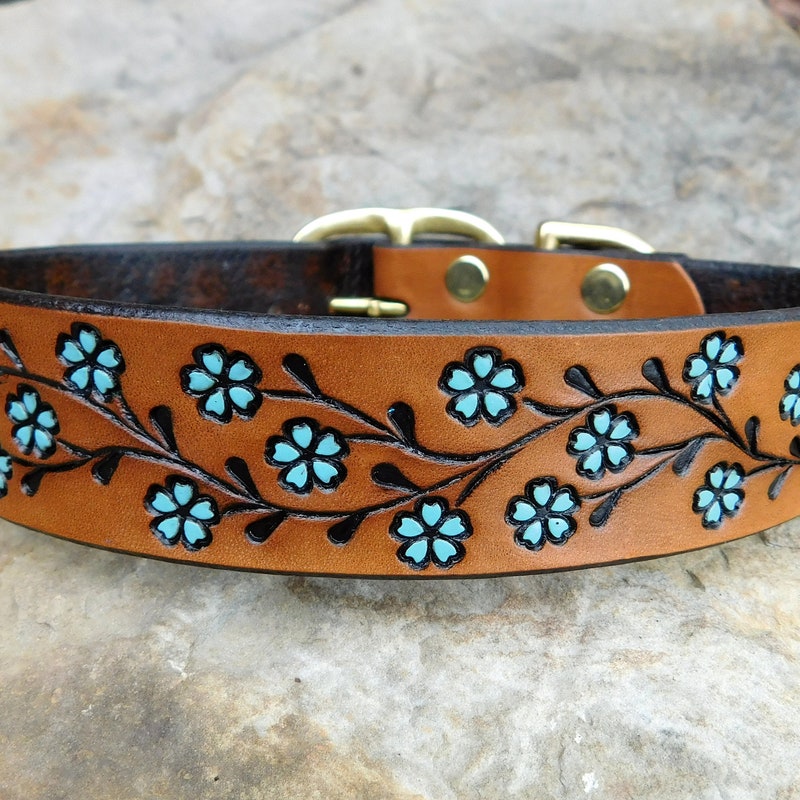 Leather Dog Collars - Etsy