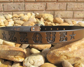 Personalized Custom Leather Belt Boy Girl Kids Toddler | Etsy