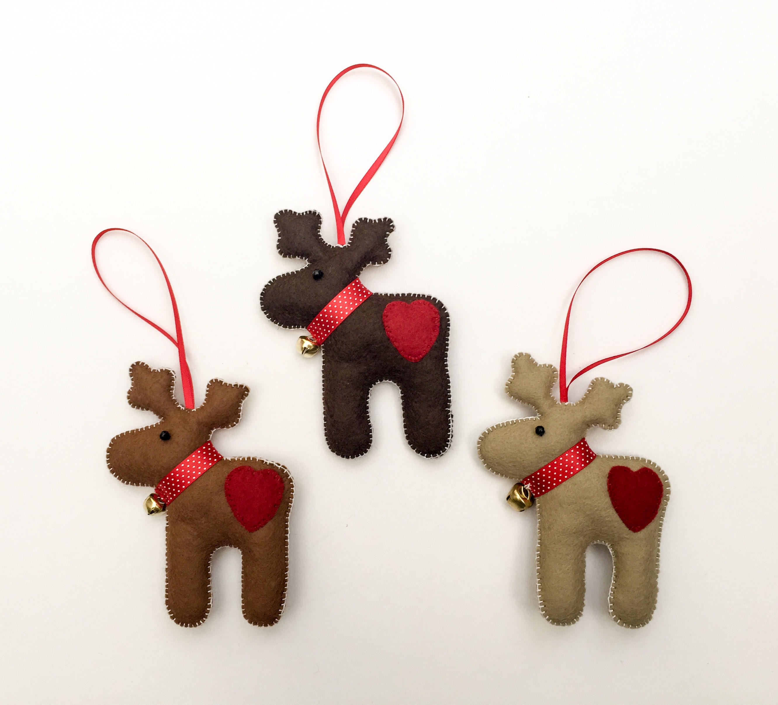 Felt Christmas Tree Decorations, Christmas Decor, Gingerbread Man ...
