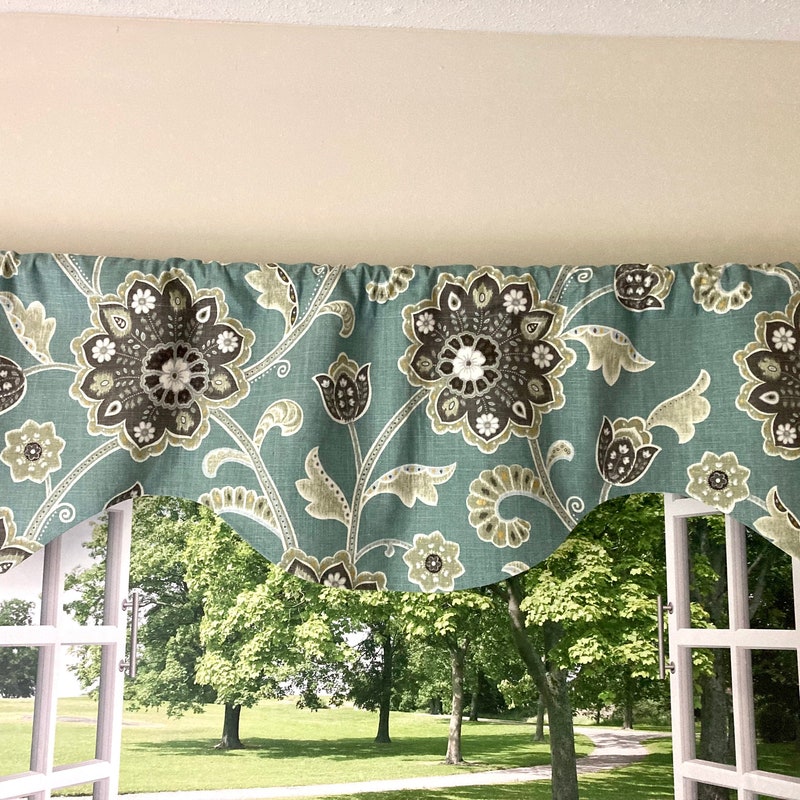Shaped Valance - Etsy