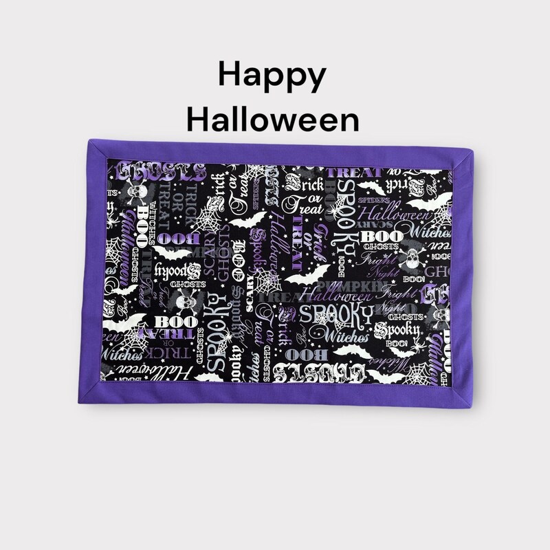 Halloween Placemat - Etsy