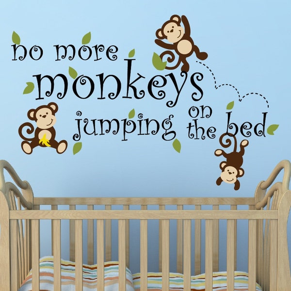 Monkey Nursery Decor - Etsy