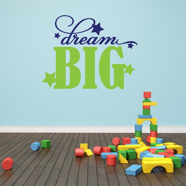 Dream Big Decal - Etsy