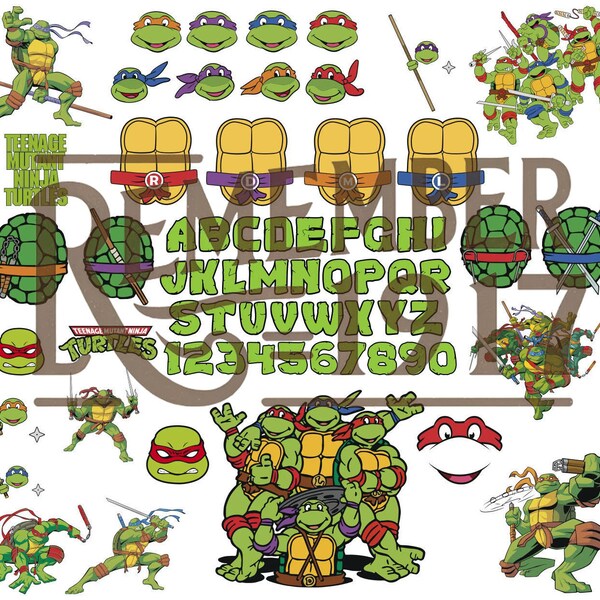 Ninja Numbers - Etsy