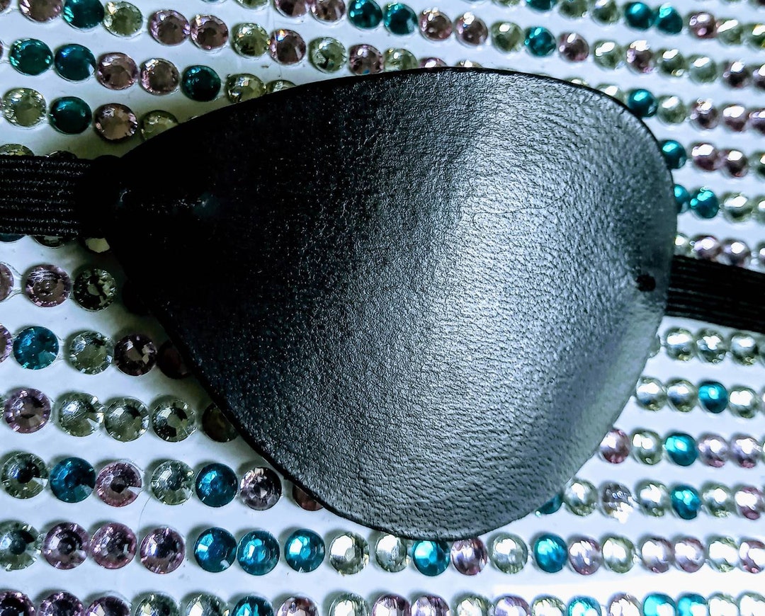 Ladies Natalie Hurley Style Slim Leather Eyepatch - Etsy
