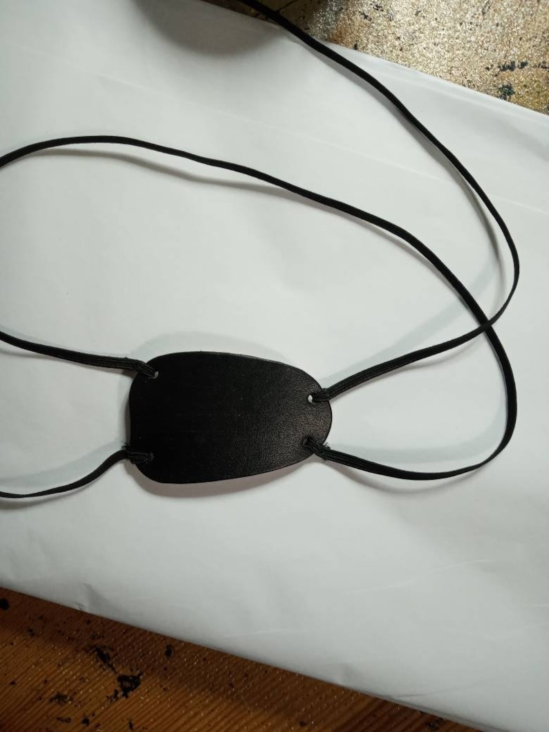 Black Leather Eyepatch Inspired by Bleach - Etsy