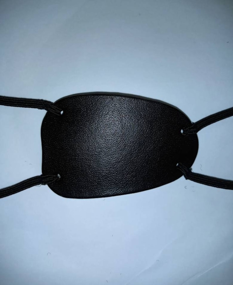 Black Leather Eyepatch Inspired by Bleach Character Captain | Etsy