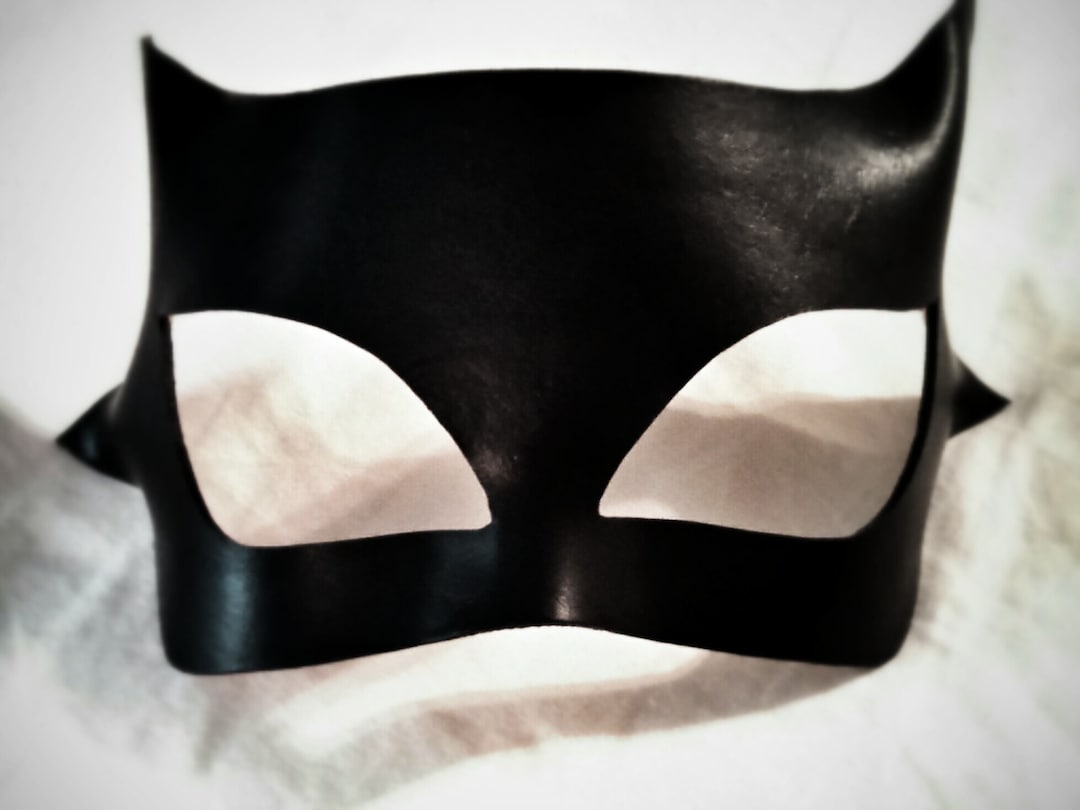 Leather Mad Kitty Bad Kitty Mask - Etsy