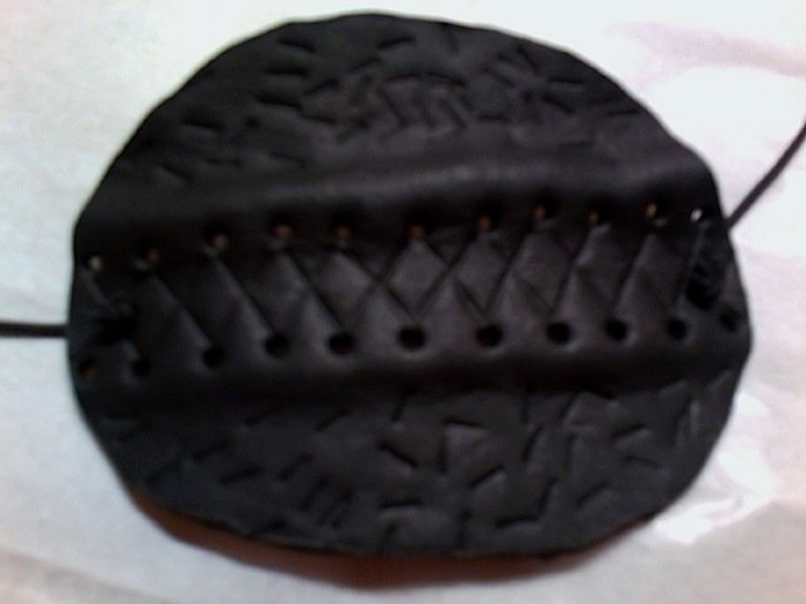 Governor Character Black Leather Eyepatch - Etsy