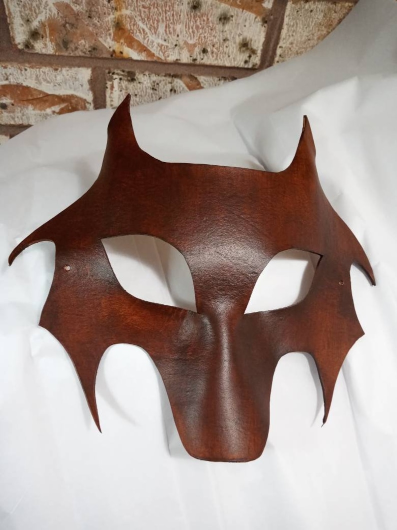 Leather Wolf Direwolf Mask Customizable Can Be Worn With - Etsy