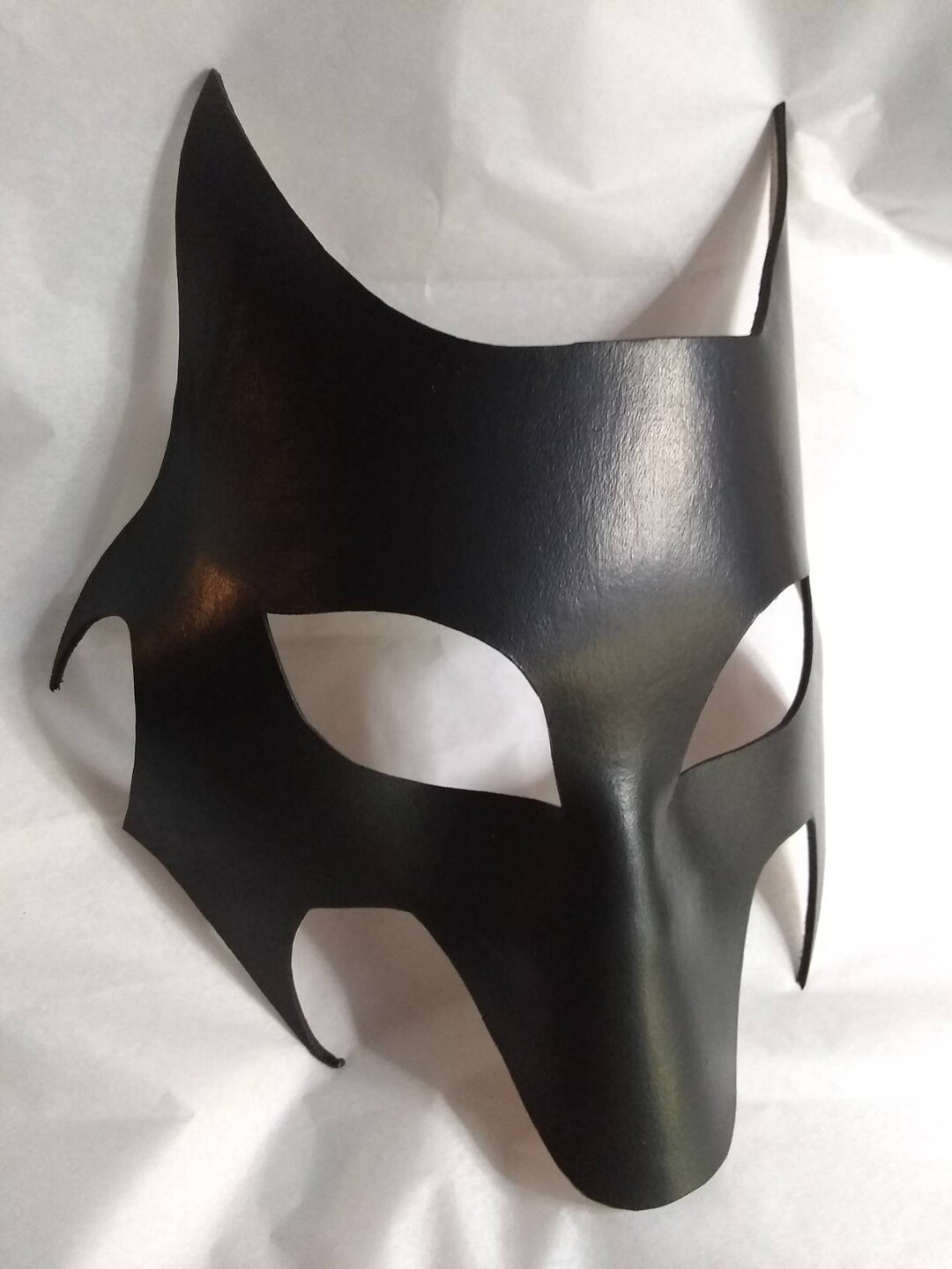 Leather Wolf Direwolf Mask Customizable Can Be Worn With Glasses - Etsy