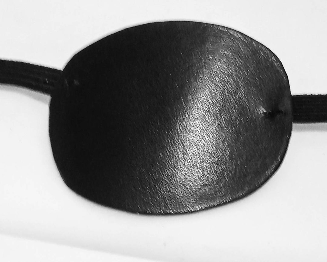 Valkyrie Inspired Flat Leather Eyepatch - Etsy