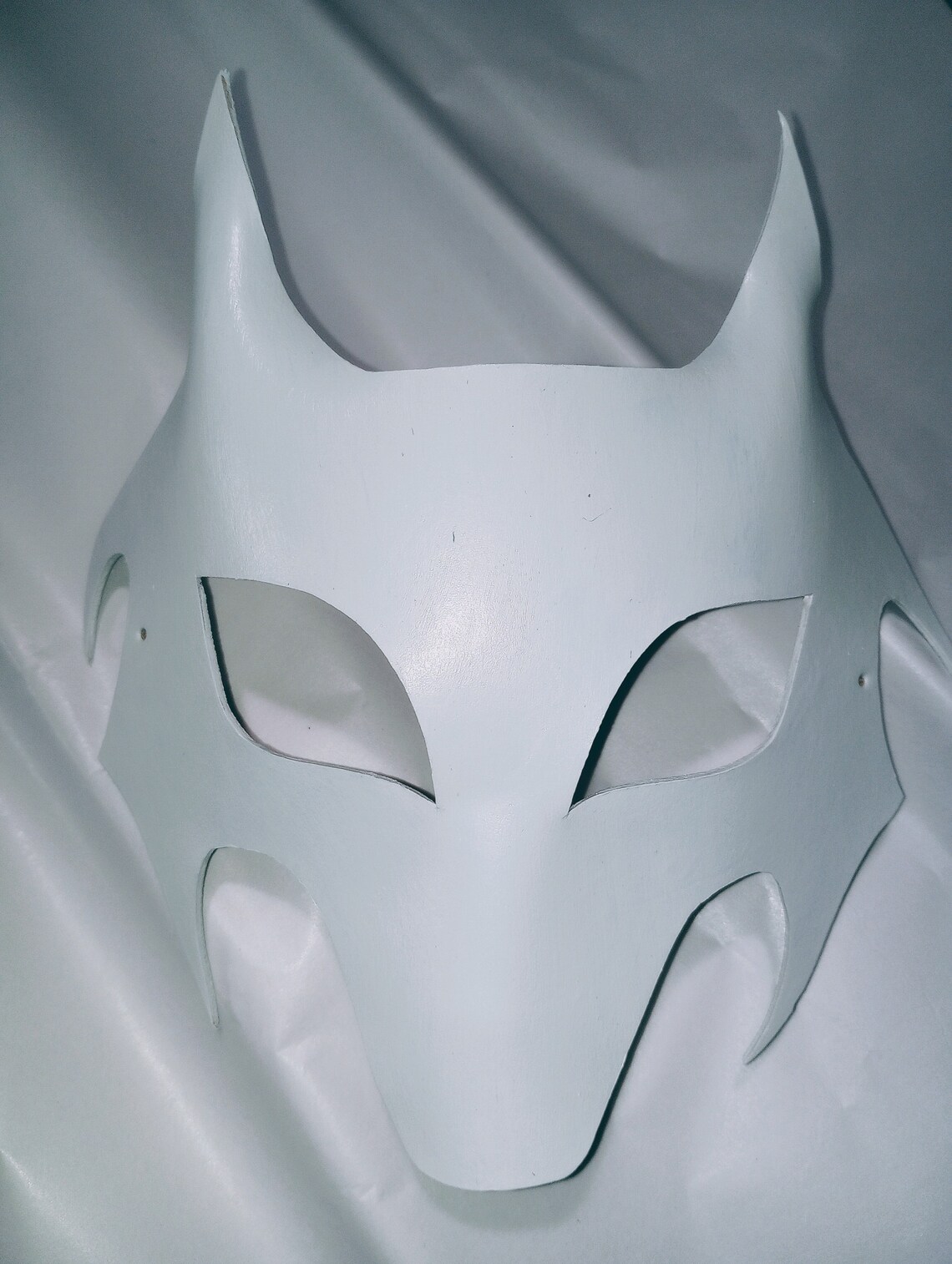 Leather Wolf Direwolf Mask Customizable Can Be Worn With - Etsy