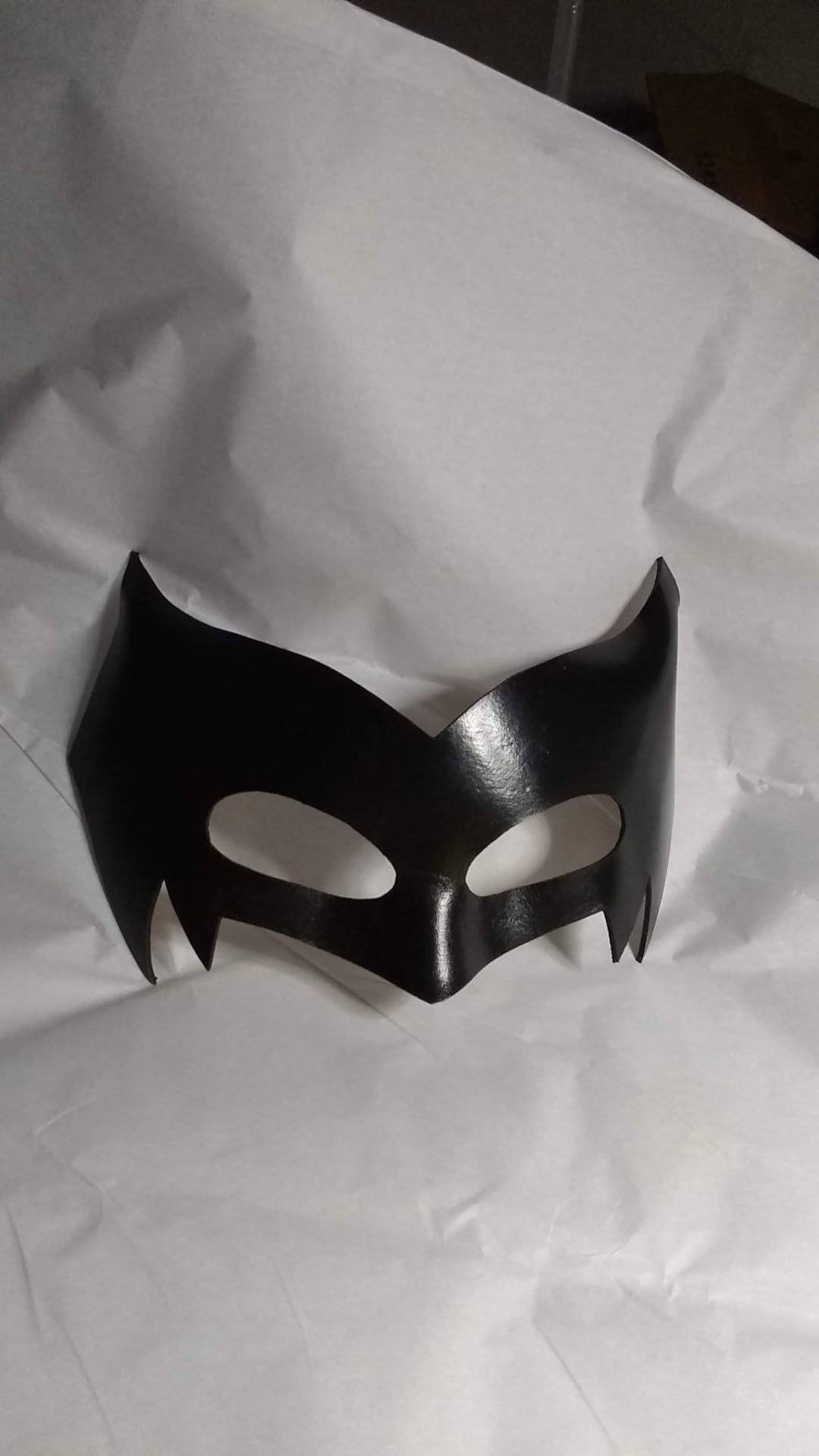 Black Leather New Batgirl Mask CW Inspired Batwoman - Etsy