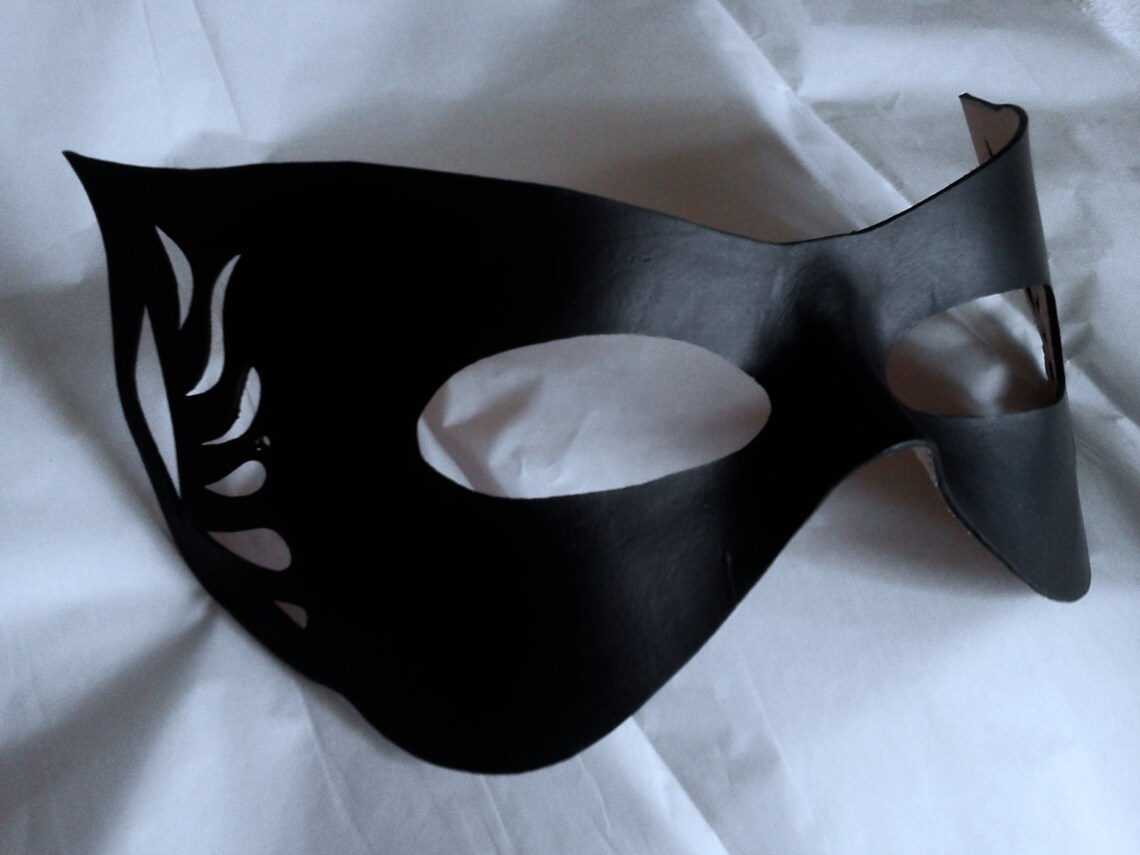 Black Mask Inspired by Night Bitch From Kick Ass Made to Order | Etsy