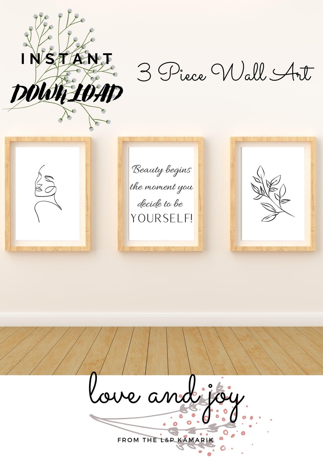 Printable Family Sign Family Wall Art With Inspirational - Etsy