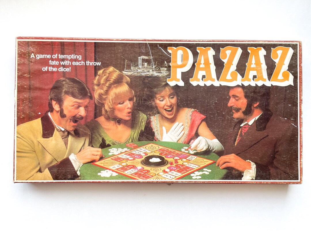 Pazaz Game | 1978 | Milton Bradley | Vintage Board Game - Etsy
