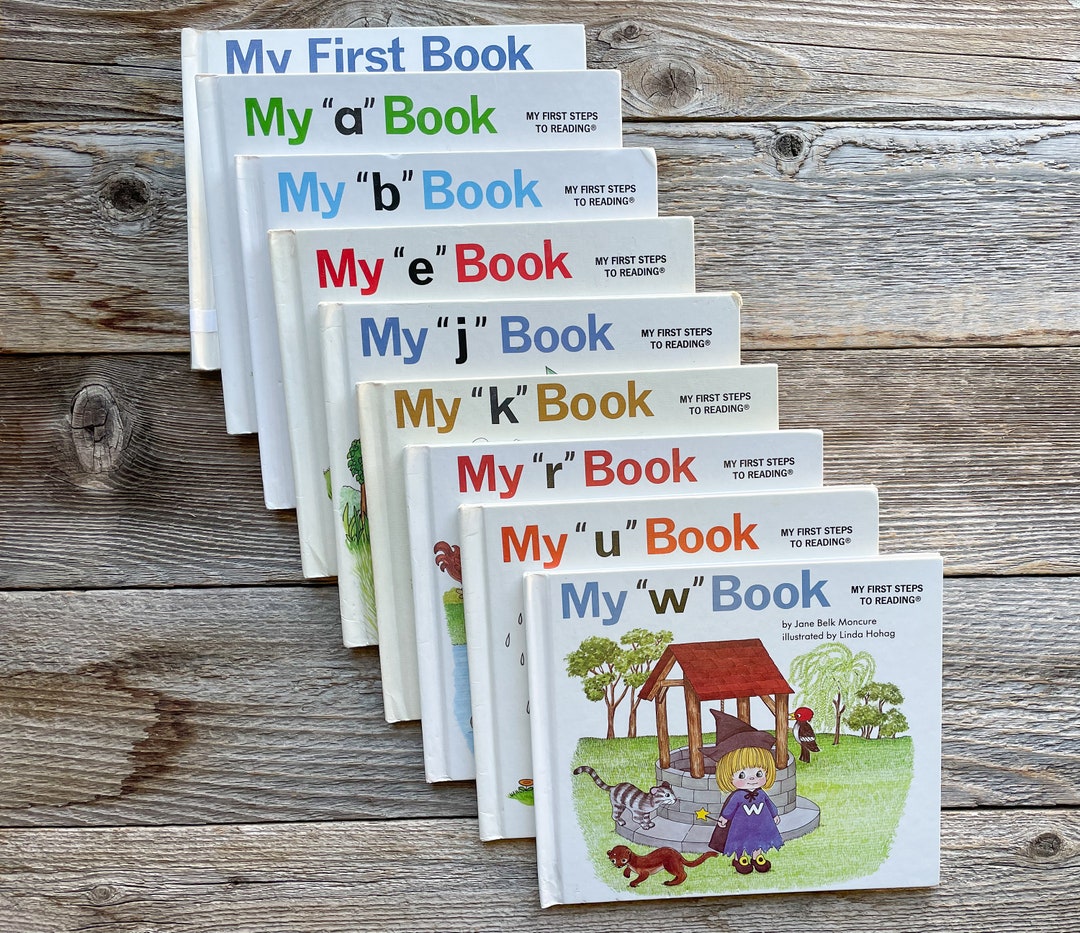 Moncure Letter Readers Books Set of 9 My First Steps to - Etsy