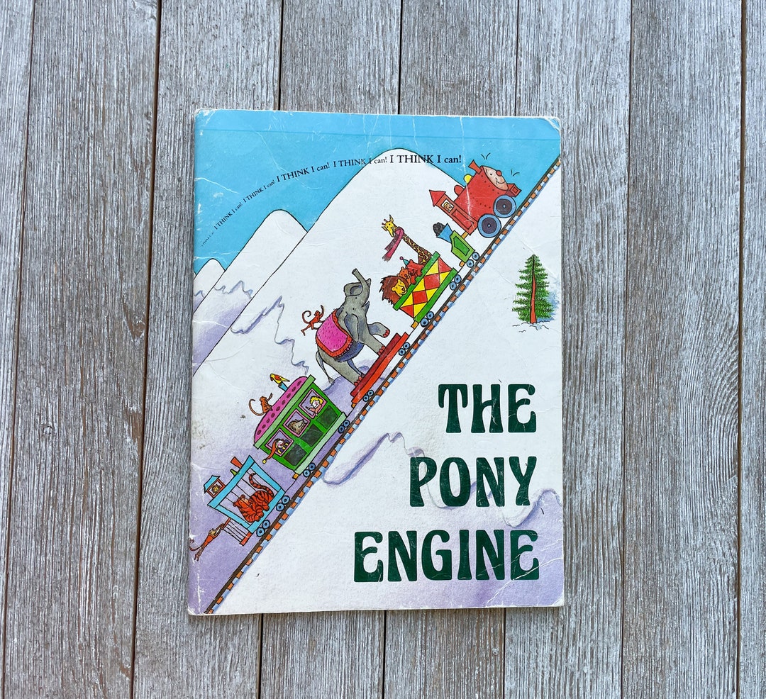 The Pony Engine | 1986 | Vintage Children's Book | Paperback | Train ...