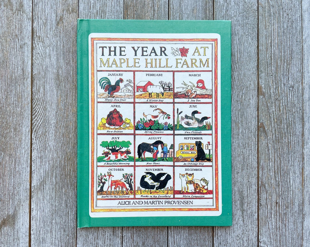 The Year at Maple Hill Farm by Alice and Martin Provensen - Etsy