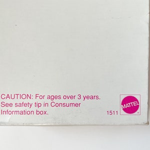 Vintage Mattel Barbie Sealed Unopened Box | Vintage Barbie Doll #1511 ...