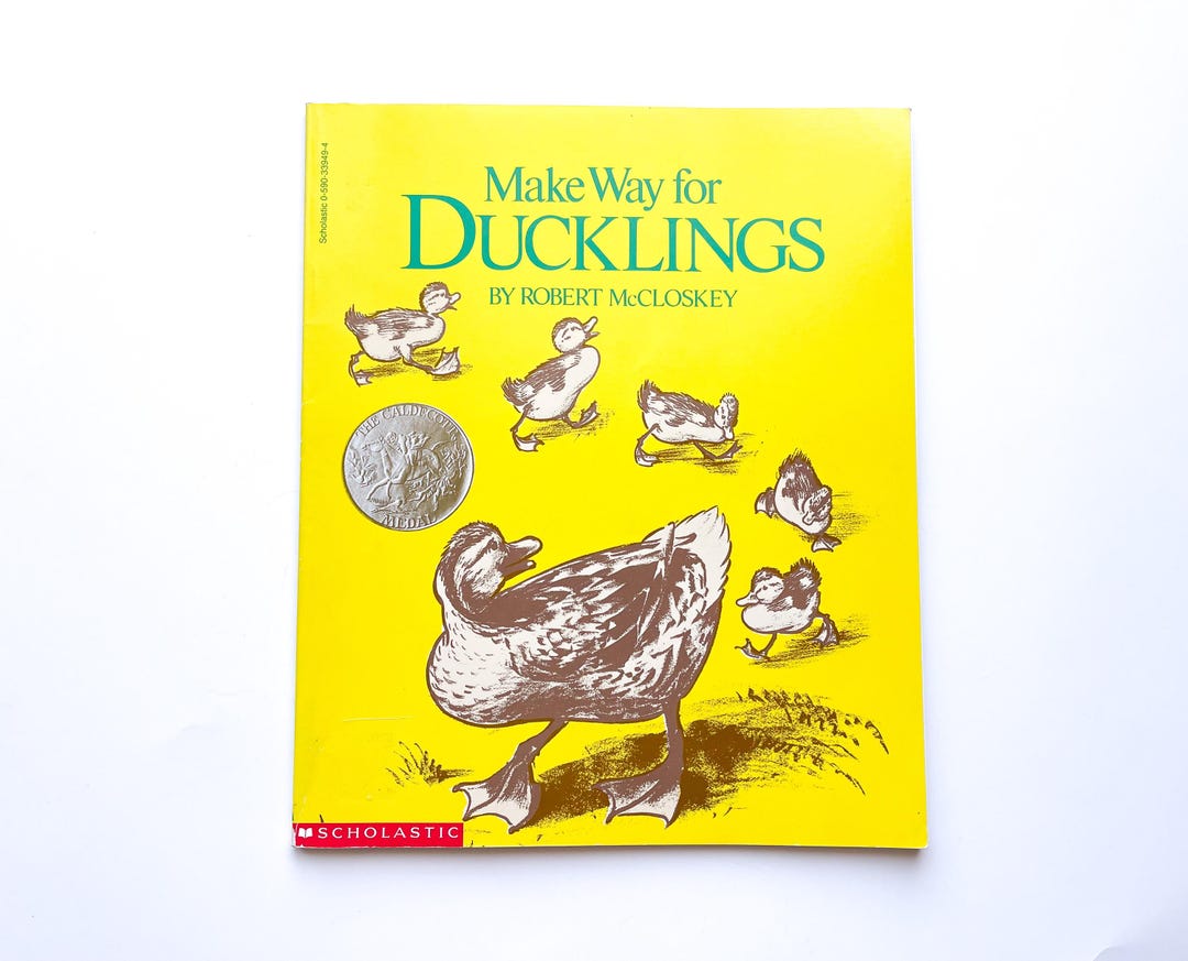 Make Way for Ducklings by Robert Mccloskey 1969 Vintage Children's Book ...