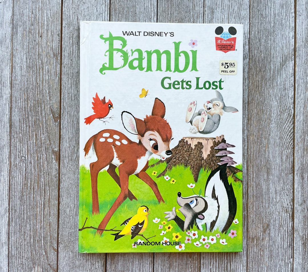 Walt Disney's Bambi Gets Lost by Albert G Miller Vintage Children's ...