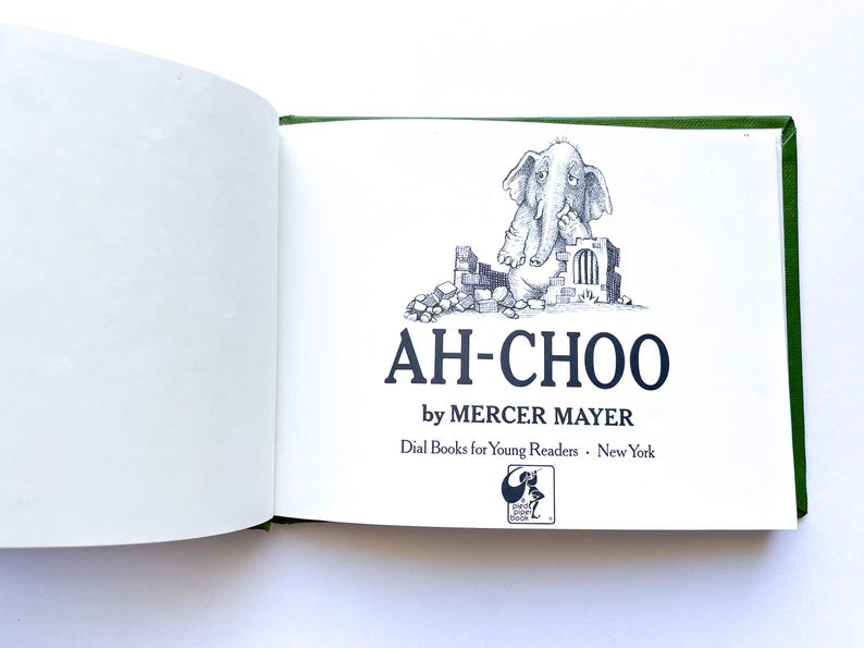 Ah-choo | by Mercer Mayer | 1977 | Vintage Children's Book | Allergy ...