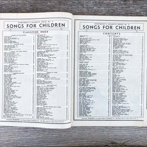 Songs for Children | Over 200 Songs Stories and Games | 1934 ...