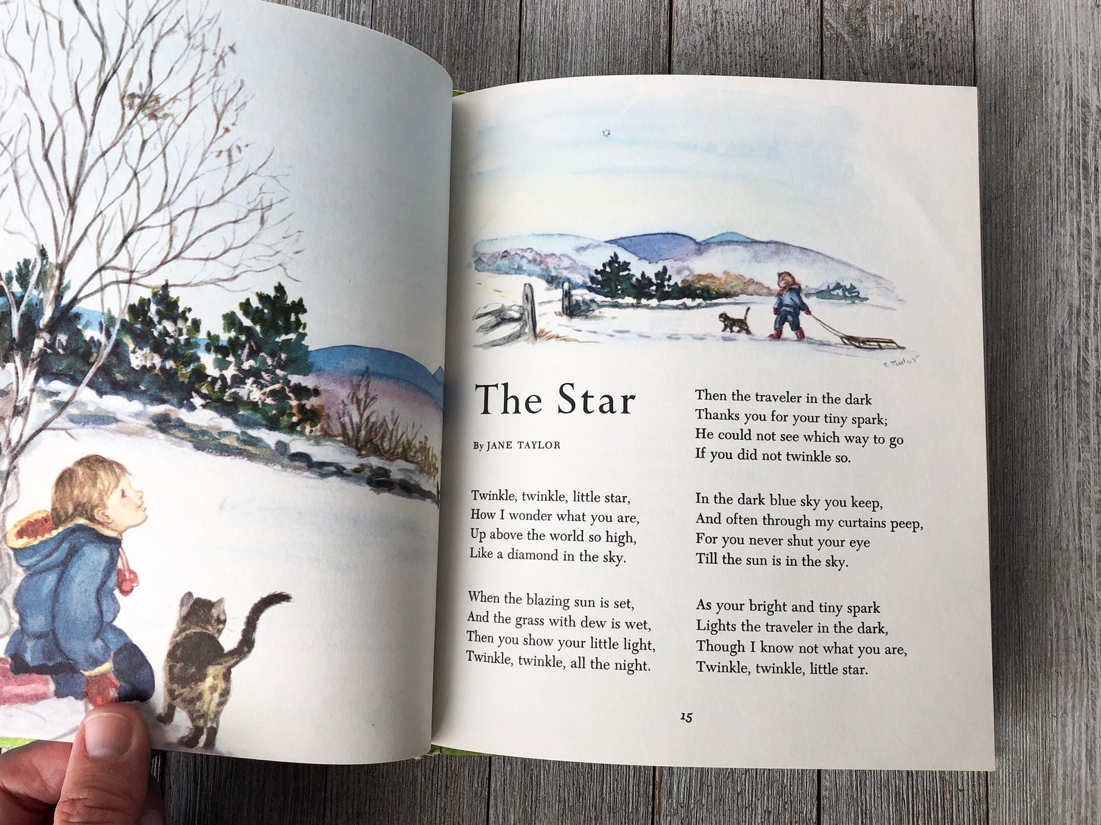 First Poems of Childhood Illustrated Tasha Tudor Hardcover - Etsy