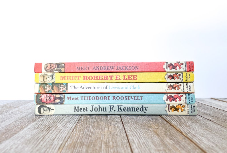 Random House Step up Books Set of 6 Children's History - Etsy