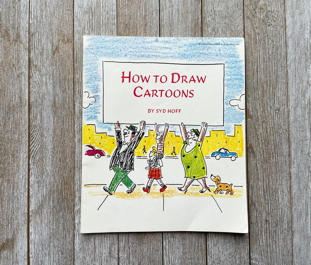 How to Draw Cartoons | 1975 | Syd Hoff | Vintage Children's Book ...
